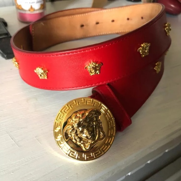 Versace | Accessories | Versace Medusa Belt | Poshmark